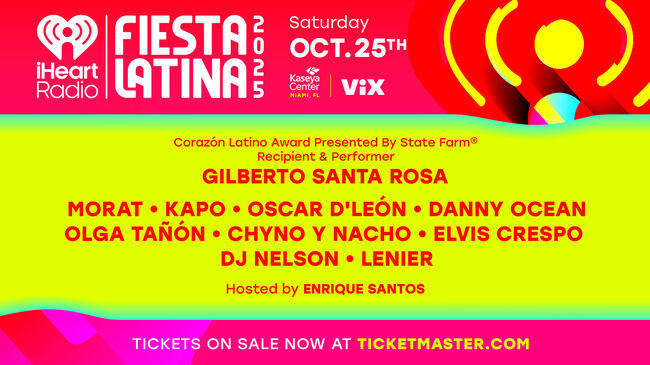 2026 iHeartRadio Fiesta Latina: How To Watch Live