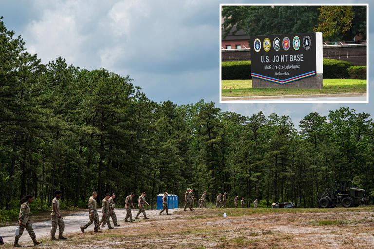 Federal worker taken into custody after ‘active shooter hoax’ at NJ’s largest military base