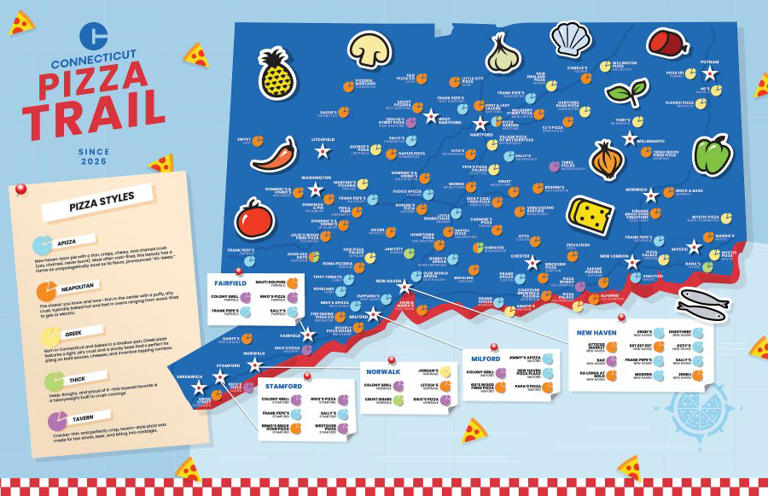 Connecticut now has a state Pizza Trail