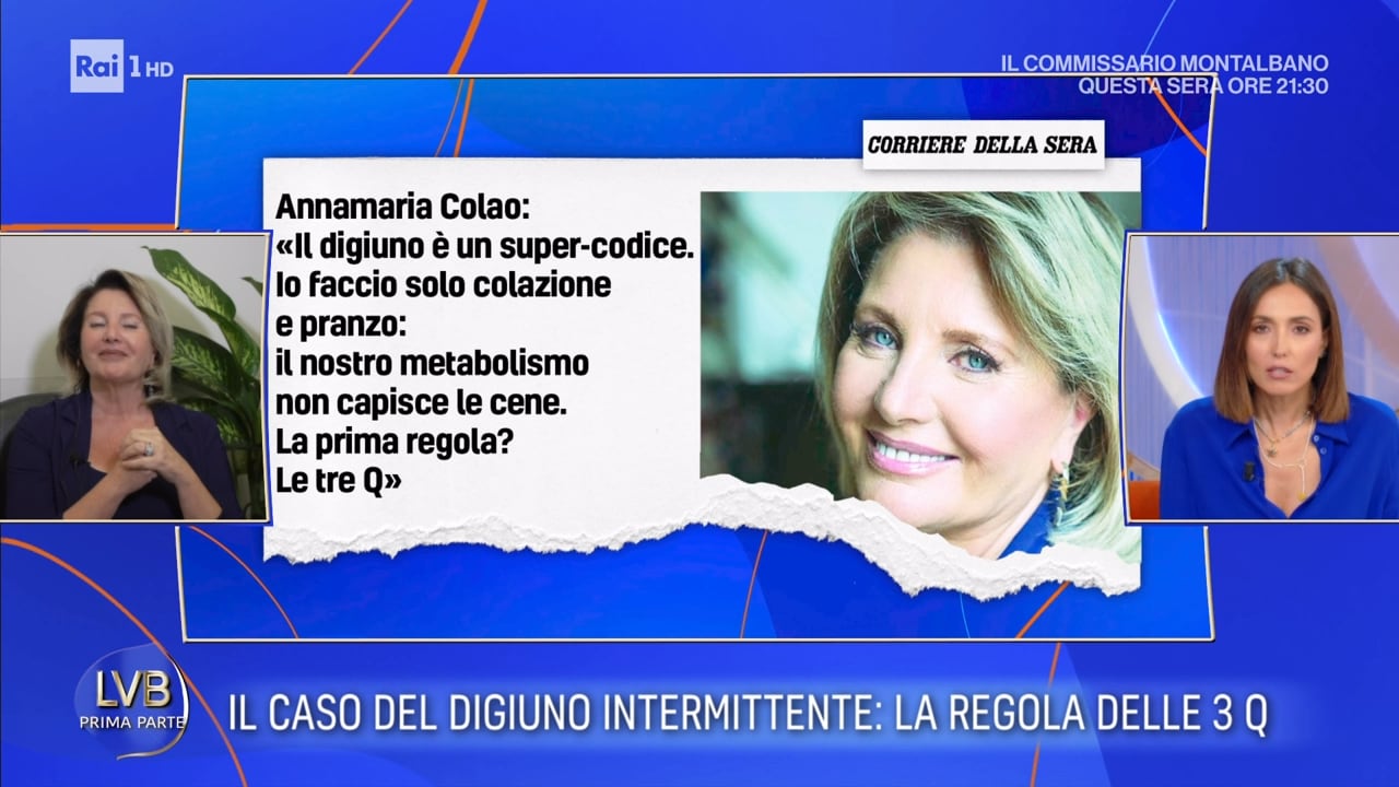 Annamaria Colao, la regola delle tre Q - La volta buona - 01/10/2025