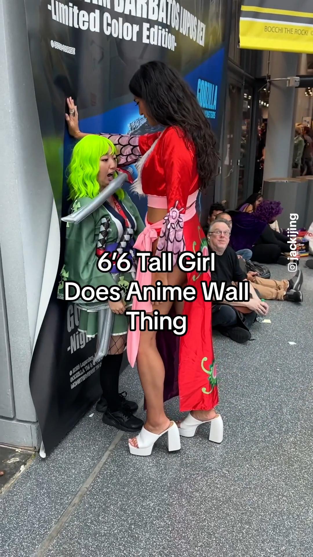 tall girl rizz hits different