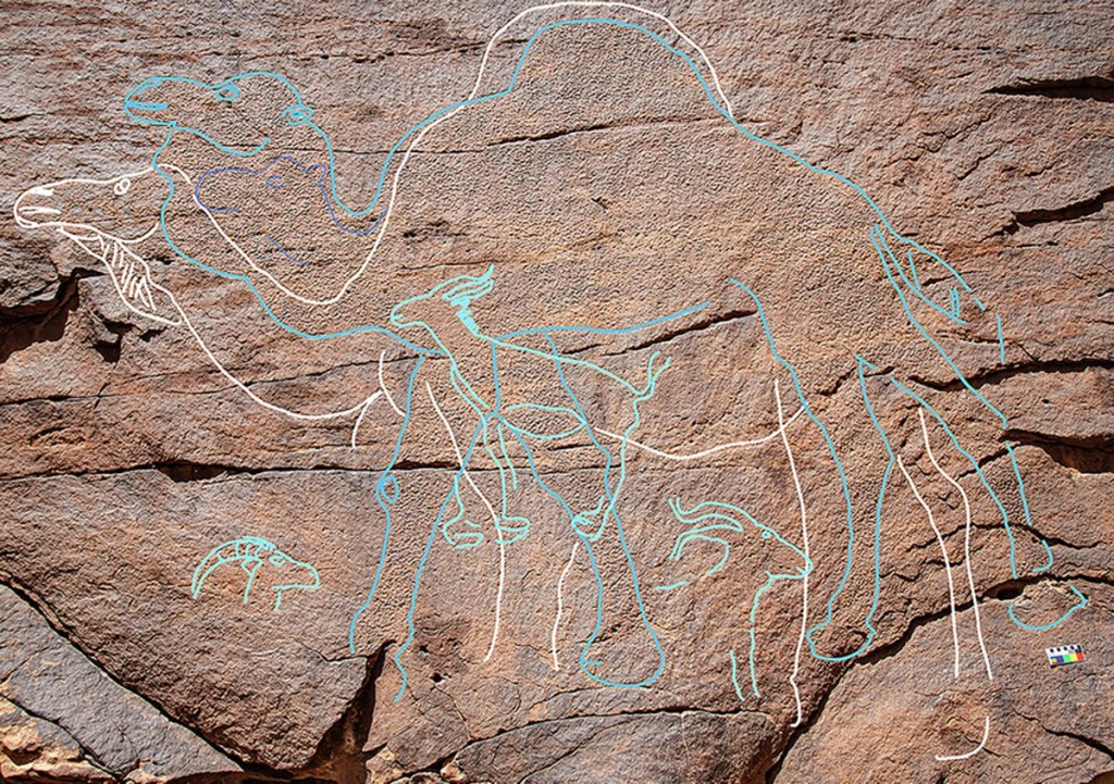 12,000-year-old rock art acted as ‘an ancient road sign’