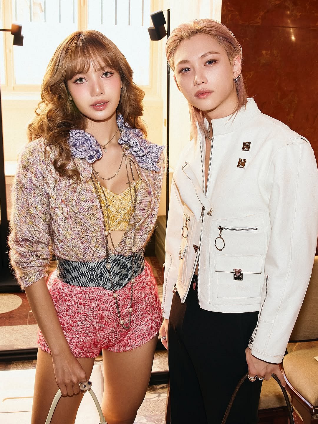 BLACKPINK's Lisa Poses With Zendaya & Felix At PFW, Stuns In Fully-Knit ...