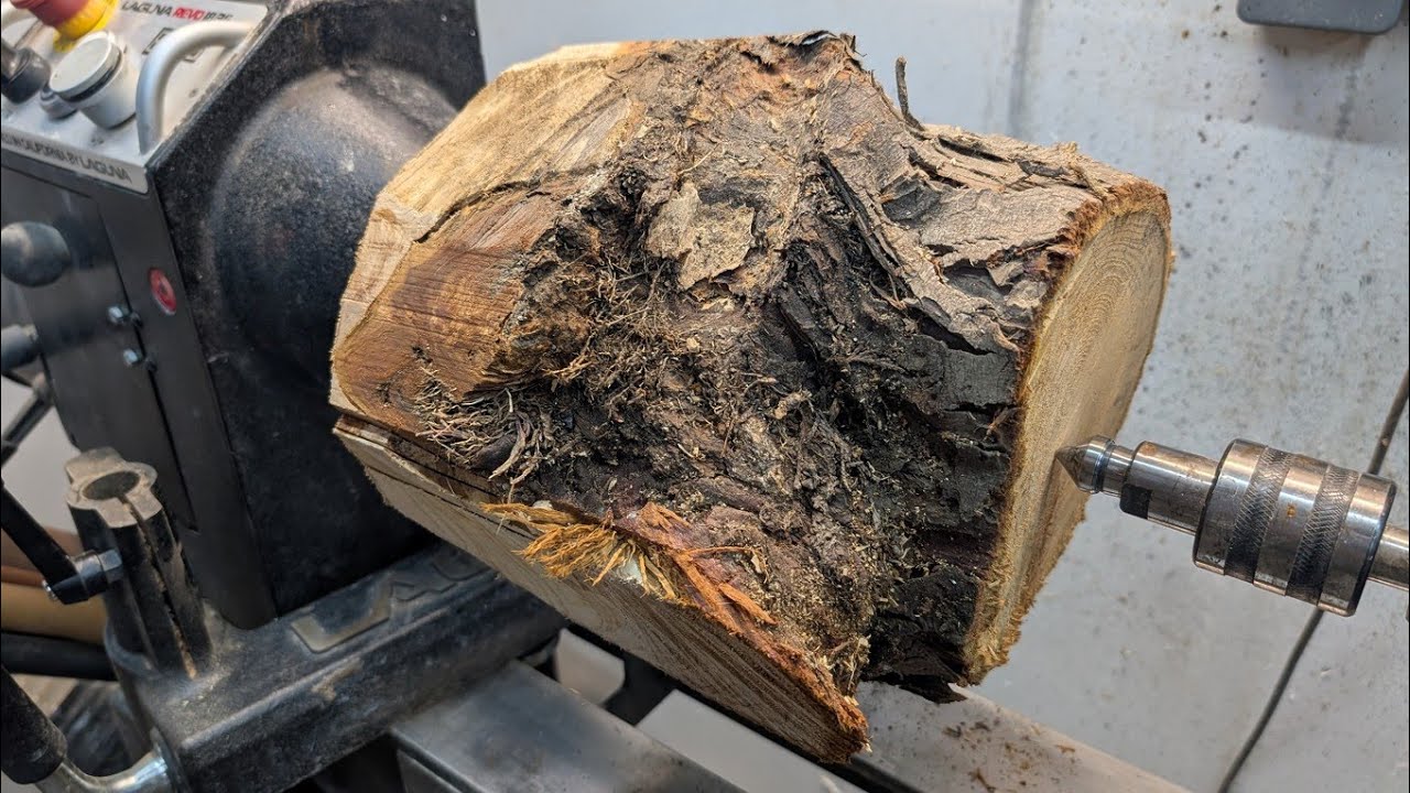 Erosion: Hand-turned Port Orford cedar