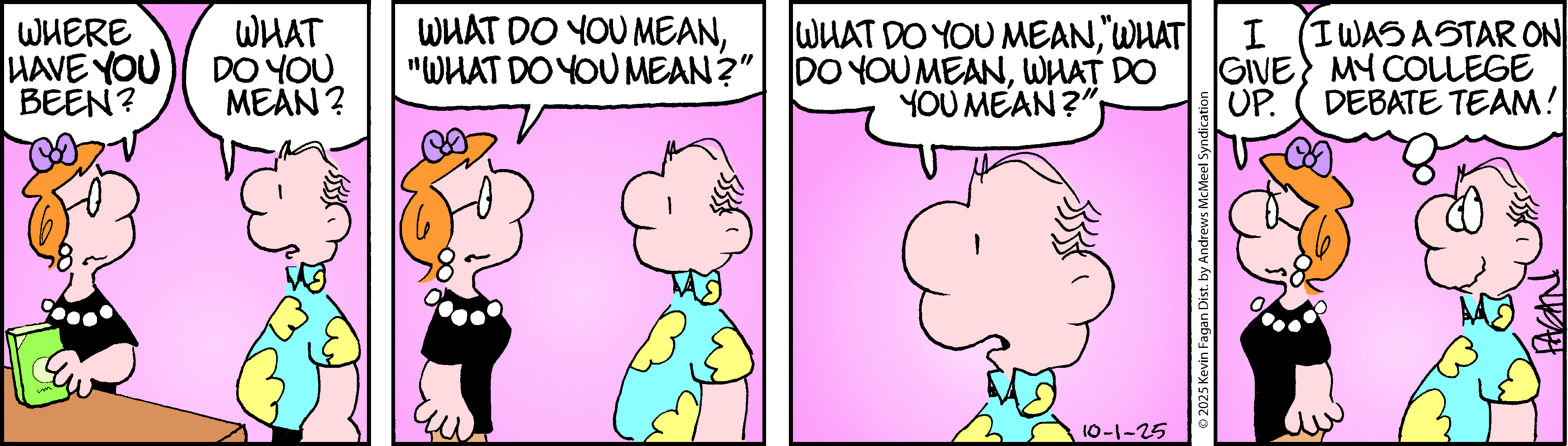 Drabble by Kevin Fagan