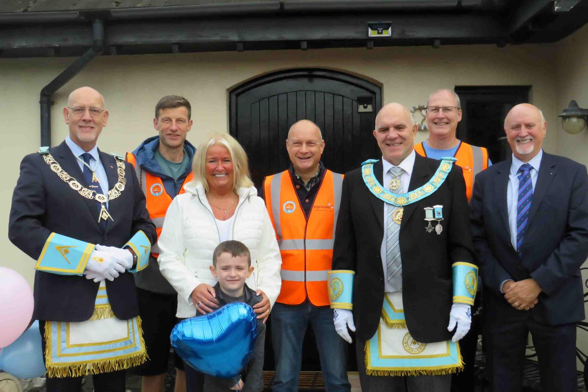 Freemason pounds the streets to raise vital funds for Moira charity