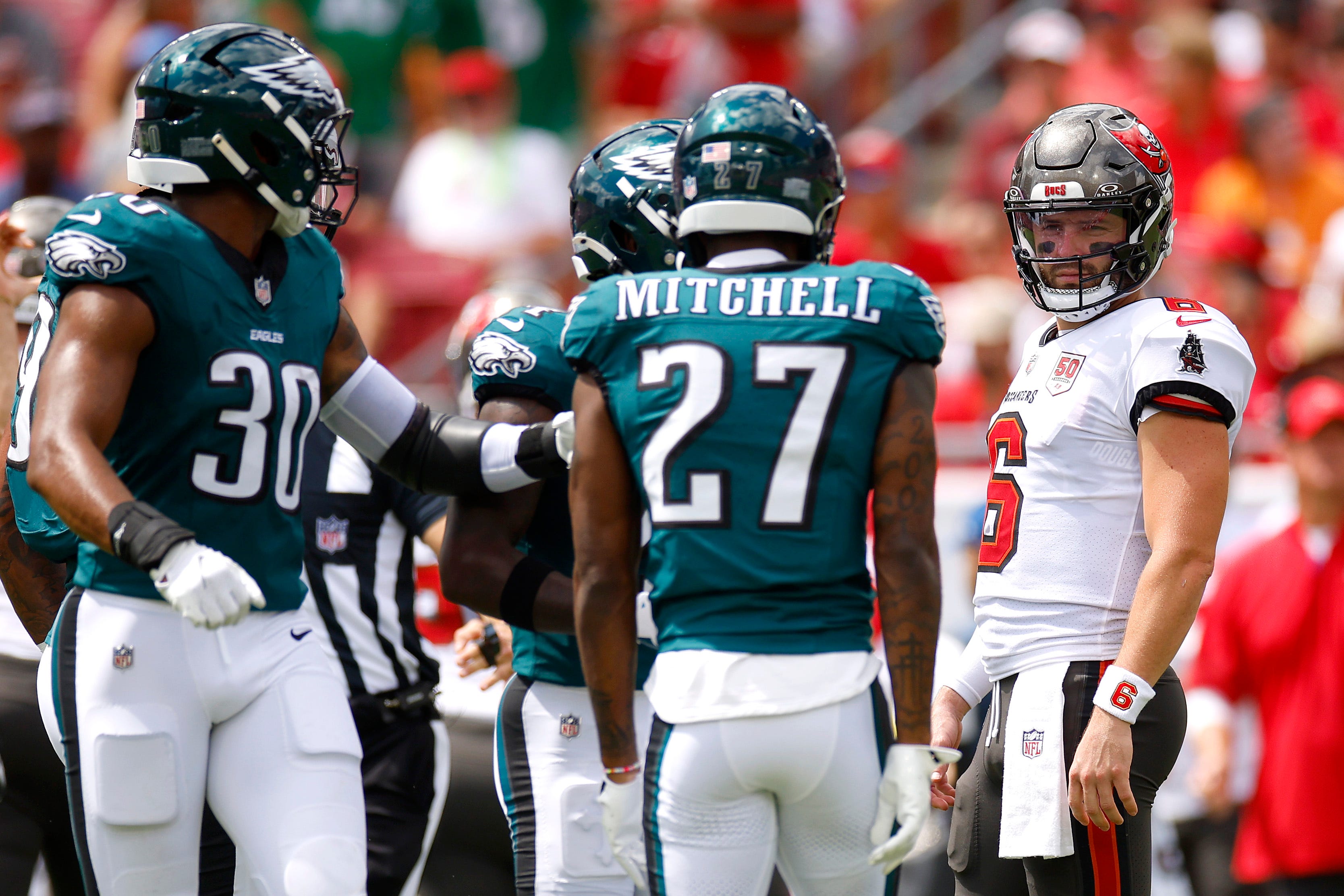 Eagles' star cornerback Quinyon Mitchell named NFC Defensive Player of ...