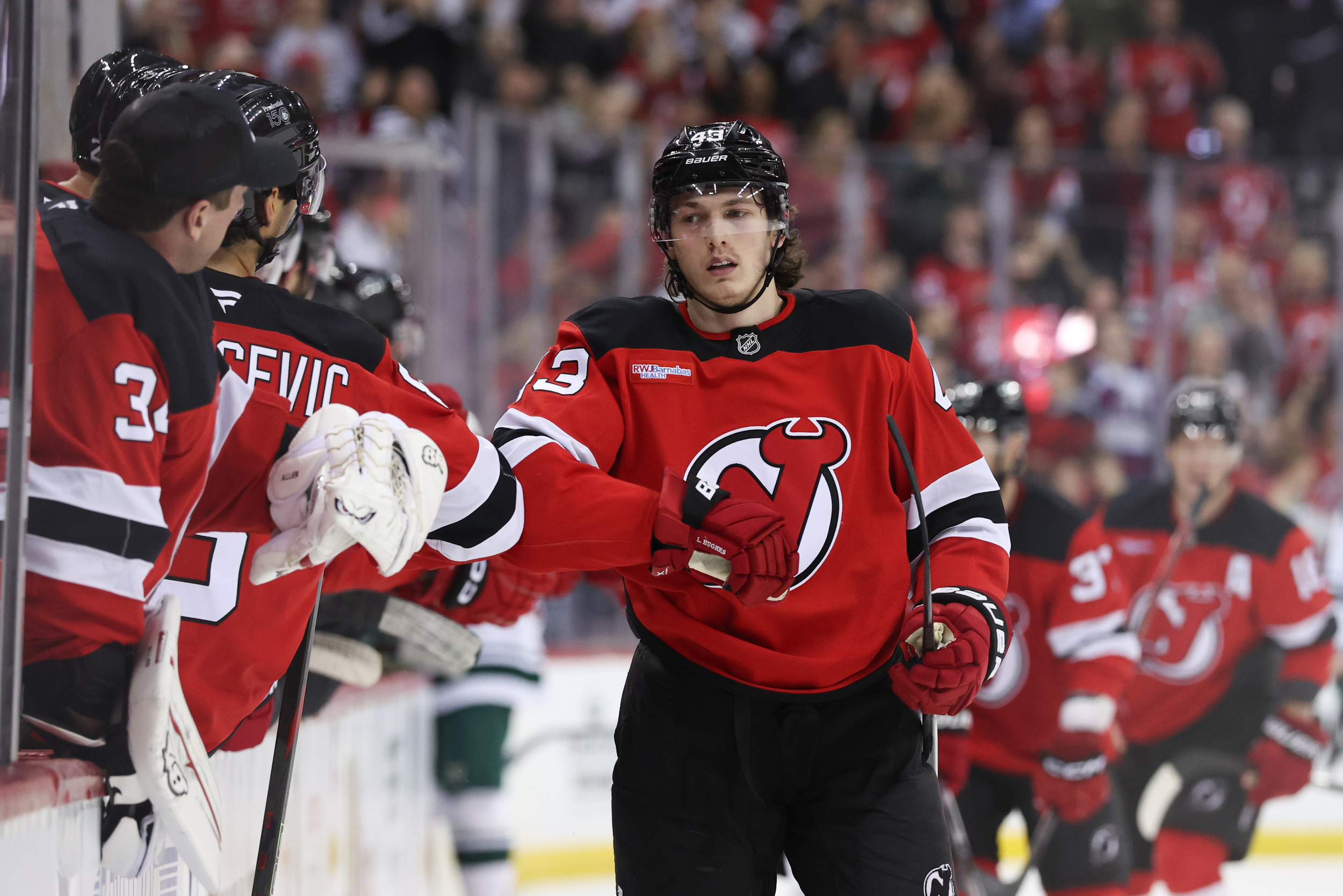 Devils sign Luke Hughes to seven-year extension