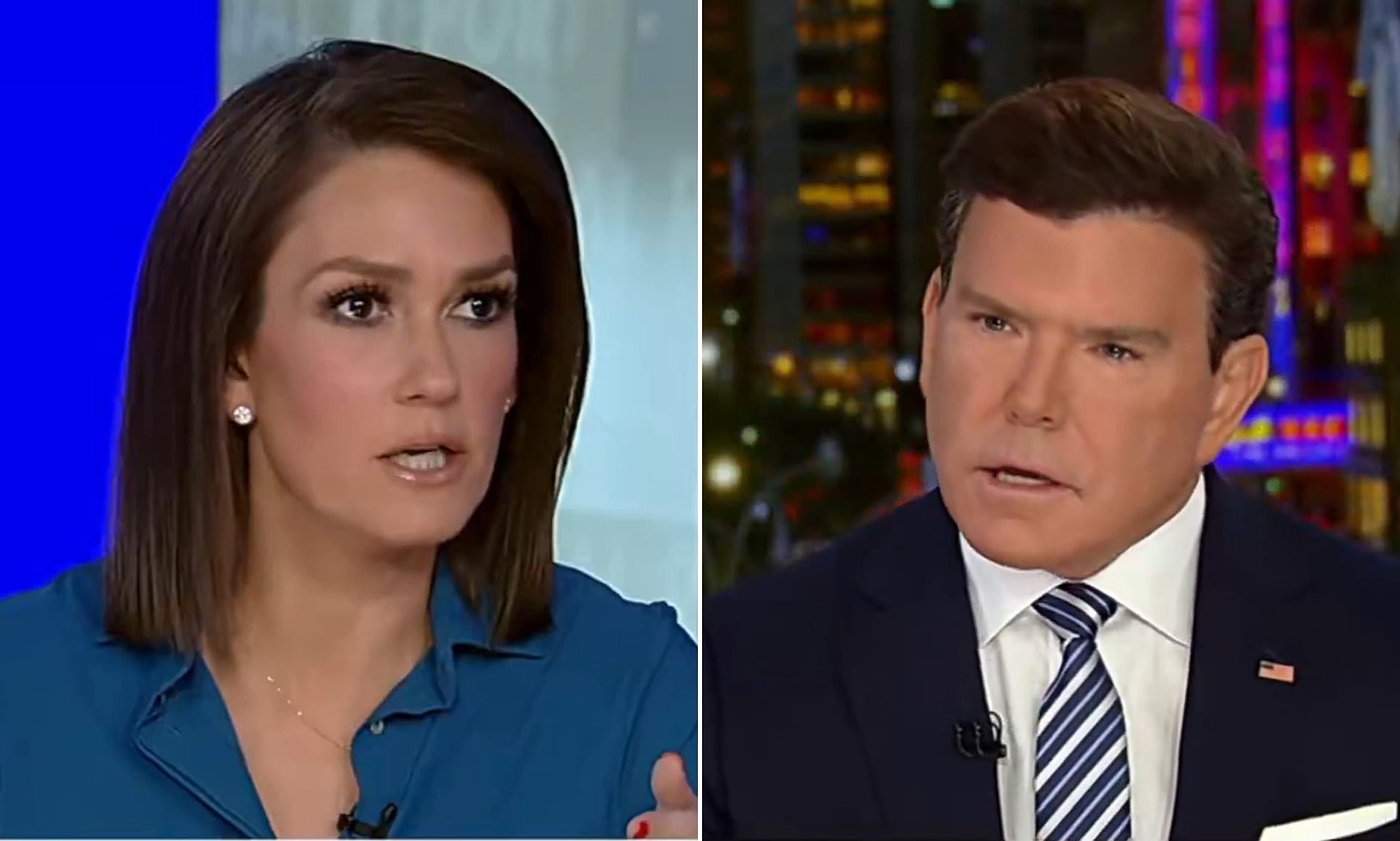 Dem Fox News star Jessica Tarlov has VERY tense exchange with anchor Bret Baier live on-air