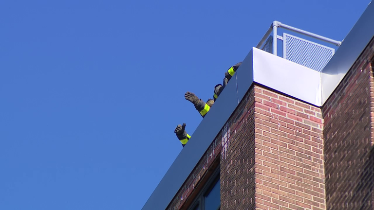 Part of Bronx building partially collapses after explosion