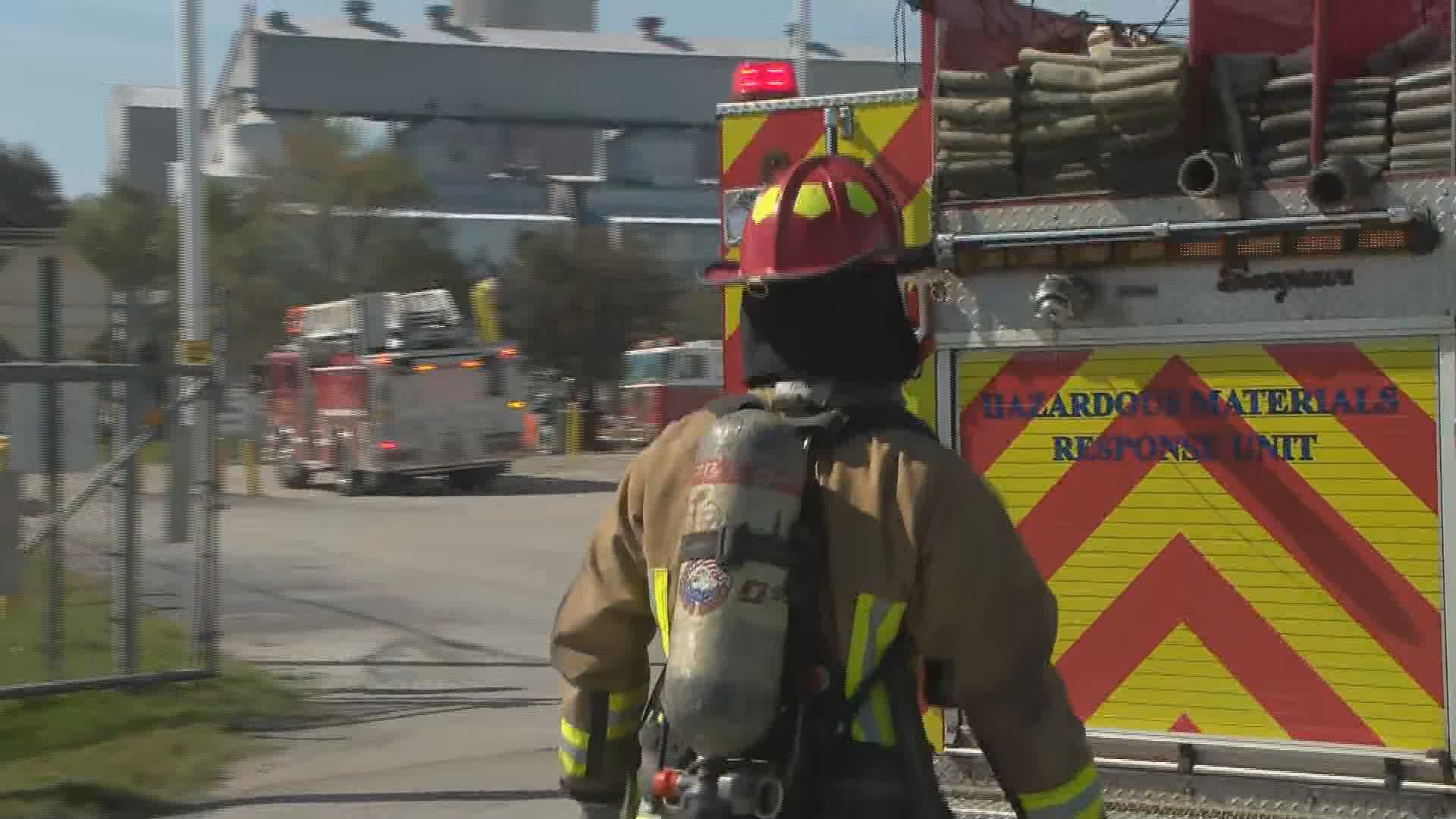 Fire at chemical plant in Rubbertown is ‘under control’, fire chief says