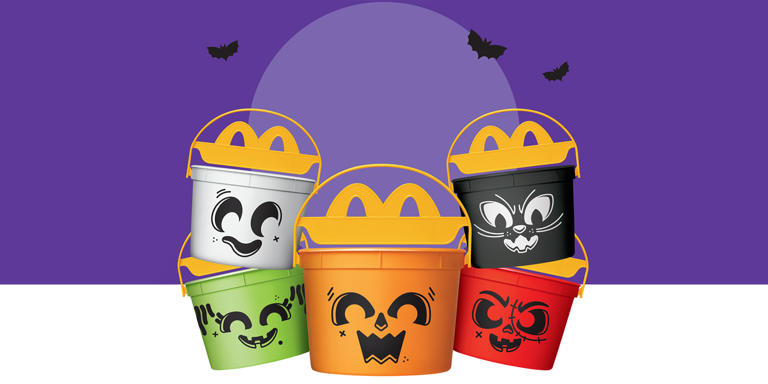 McDonald’s Boo Buckets Are Back With 15 Different Designs