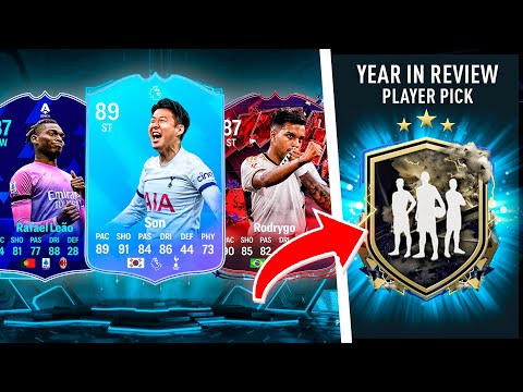 What do you get from 25 x year in review player pick packs?