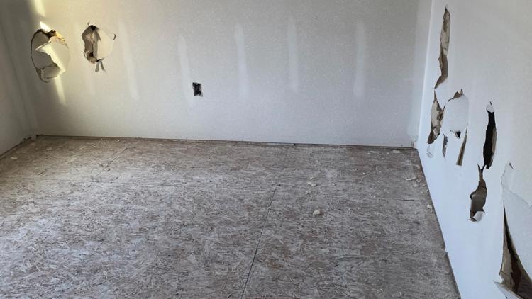 Vandals damage Habitat for Humanity home in Toledo