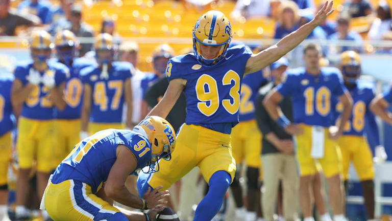 Pitt Freshman Kicker Oozing with Confidence