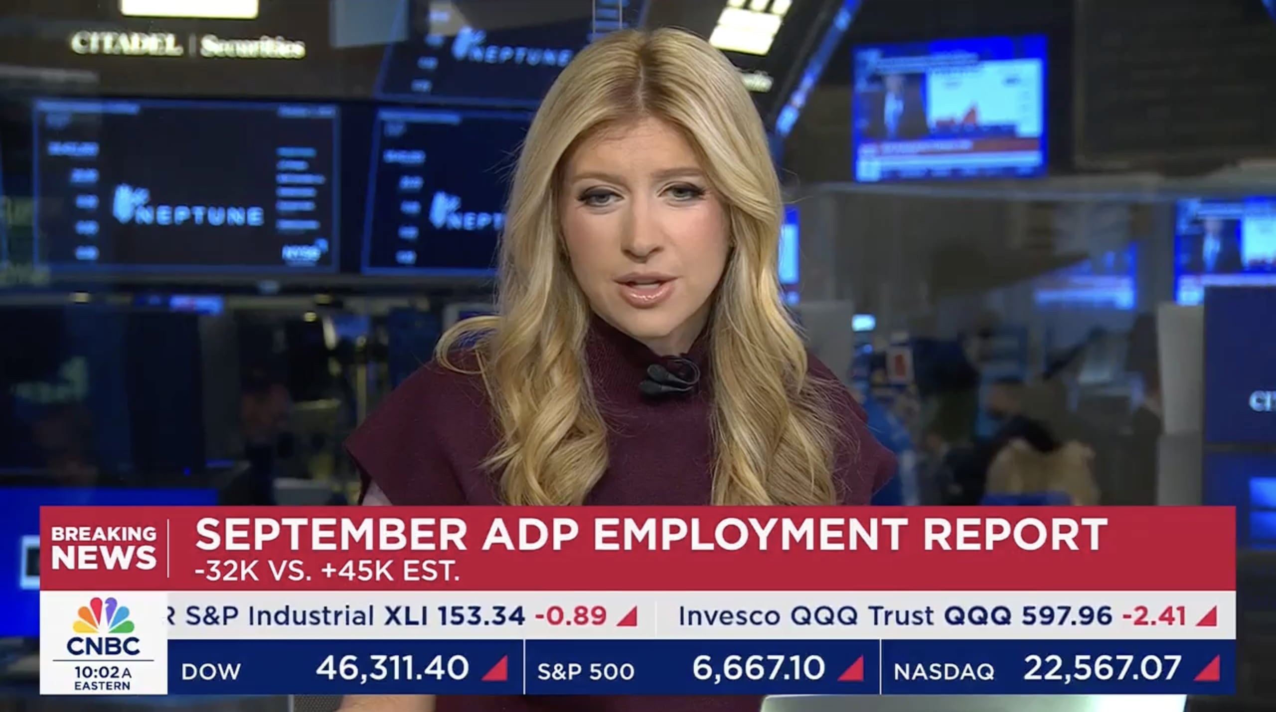 ‘Very Disappointing’: CNBC Anchor Declares ‘Labor Market Is Softening ...