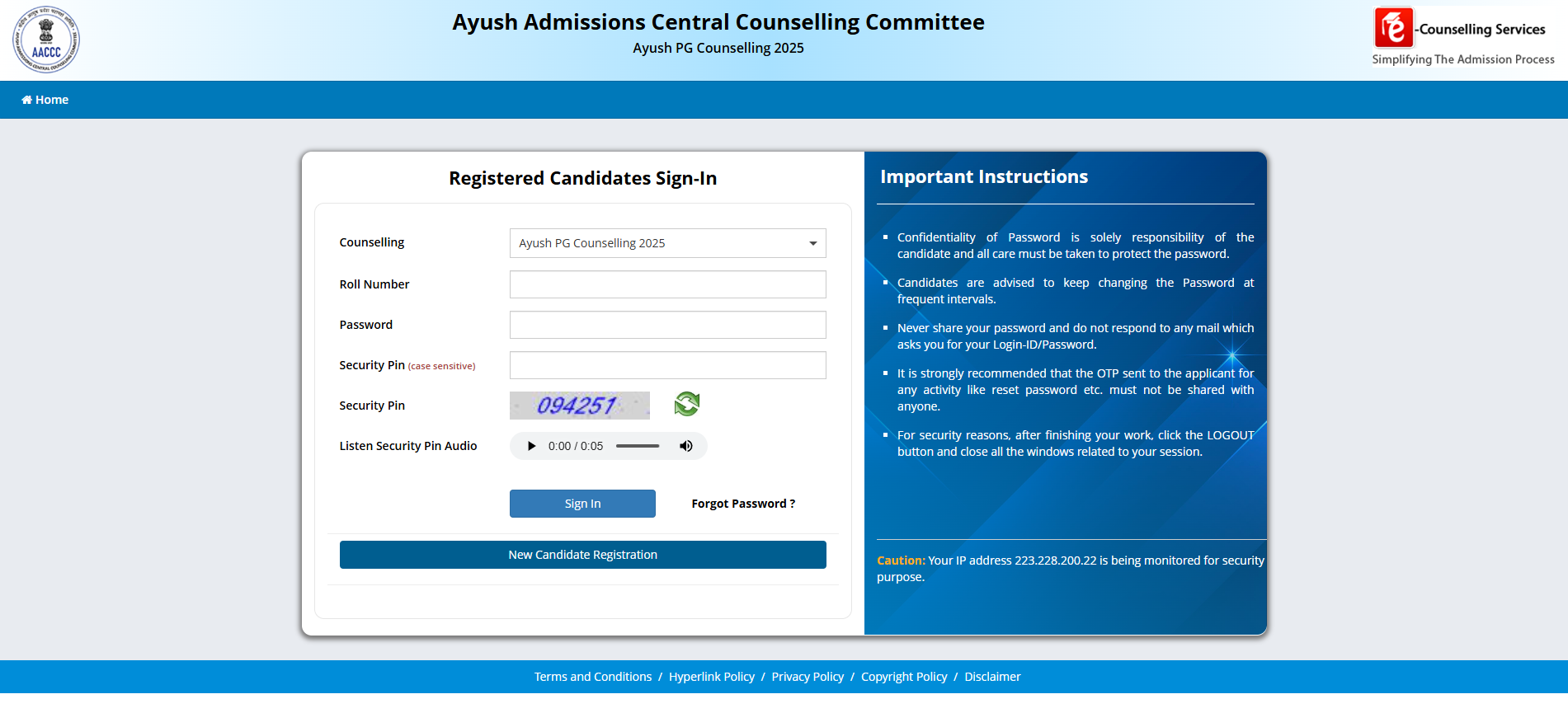 AIAPGET 2025: Round 2 Counselling Registration Starts at aaccc.gov.in ...