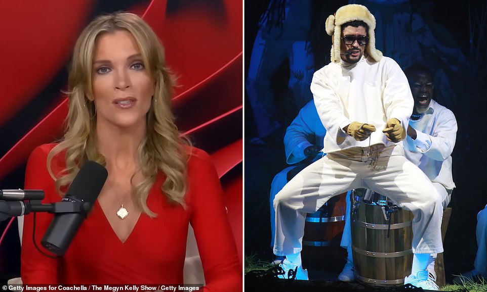 Megyn Kelly blasts Bad Bunny performing at Super Bowl