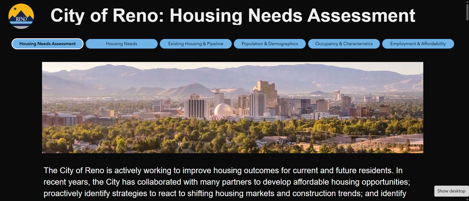 City of Reno launches dashboard to monitor housing needs; 15,000 units ...
