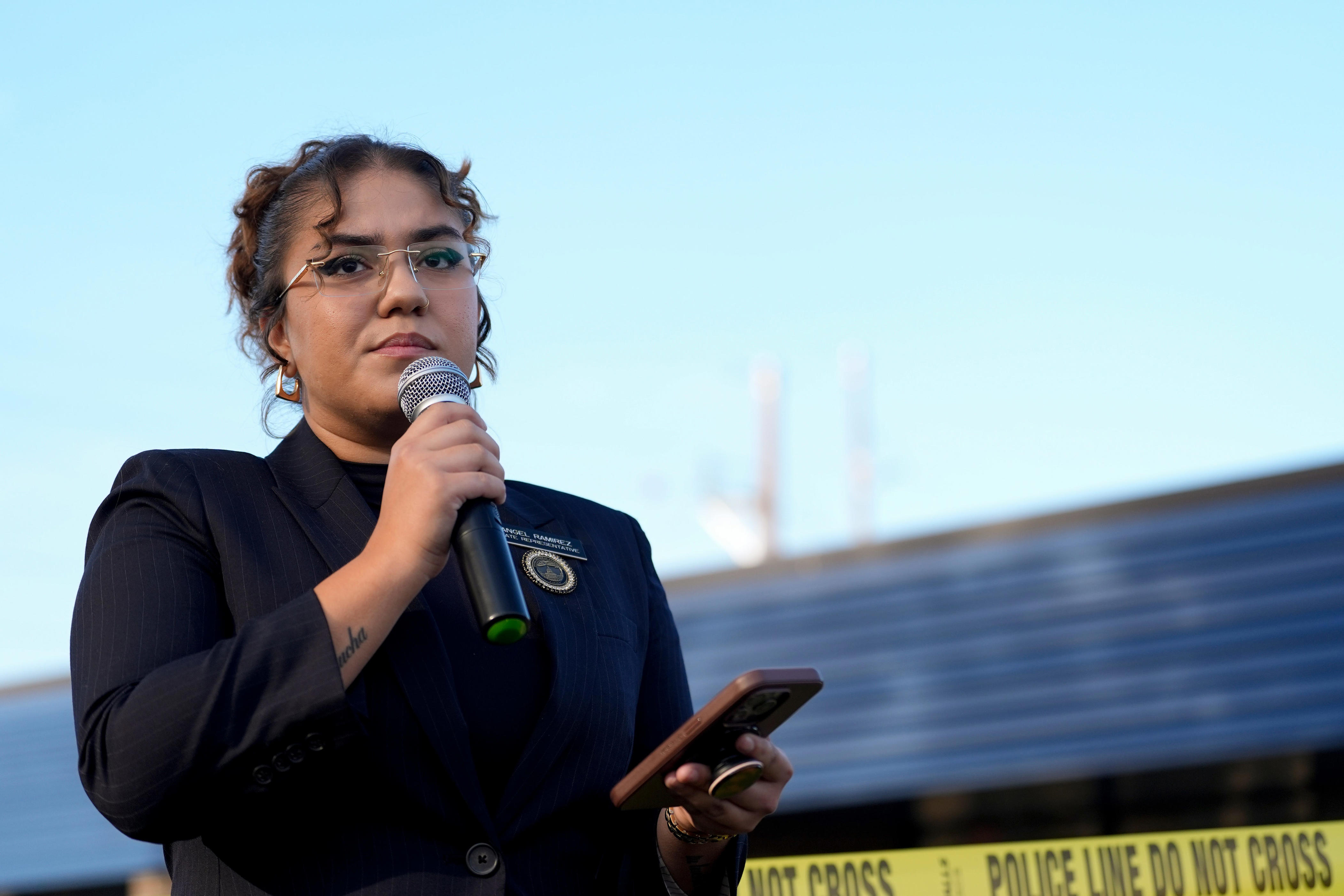 Hundreds gather for ‘protective accompaniment’ event outside Cedar ...