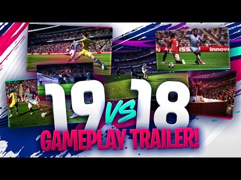 Reacting to FIFA 19 vs FIFA 18 trailer!