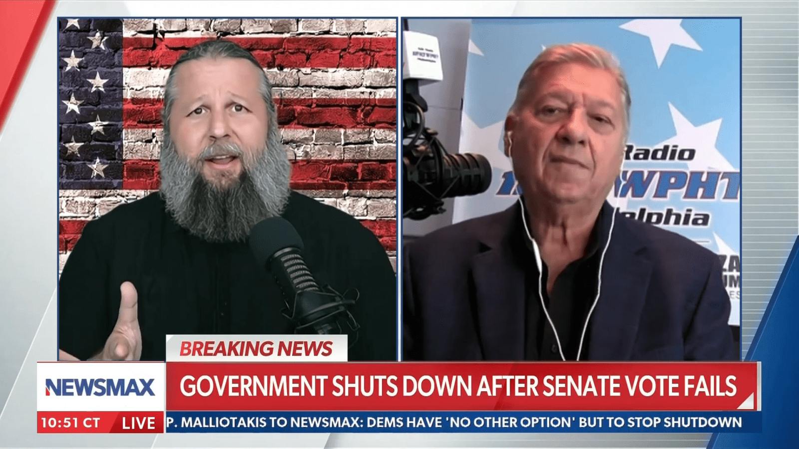 'That's the opposite!' Conservative shut down on Newsmax for wild ...