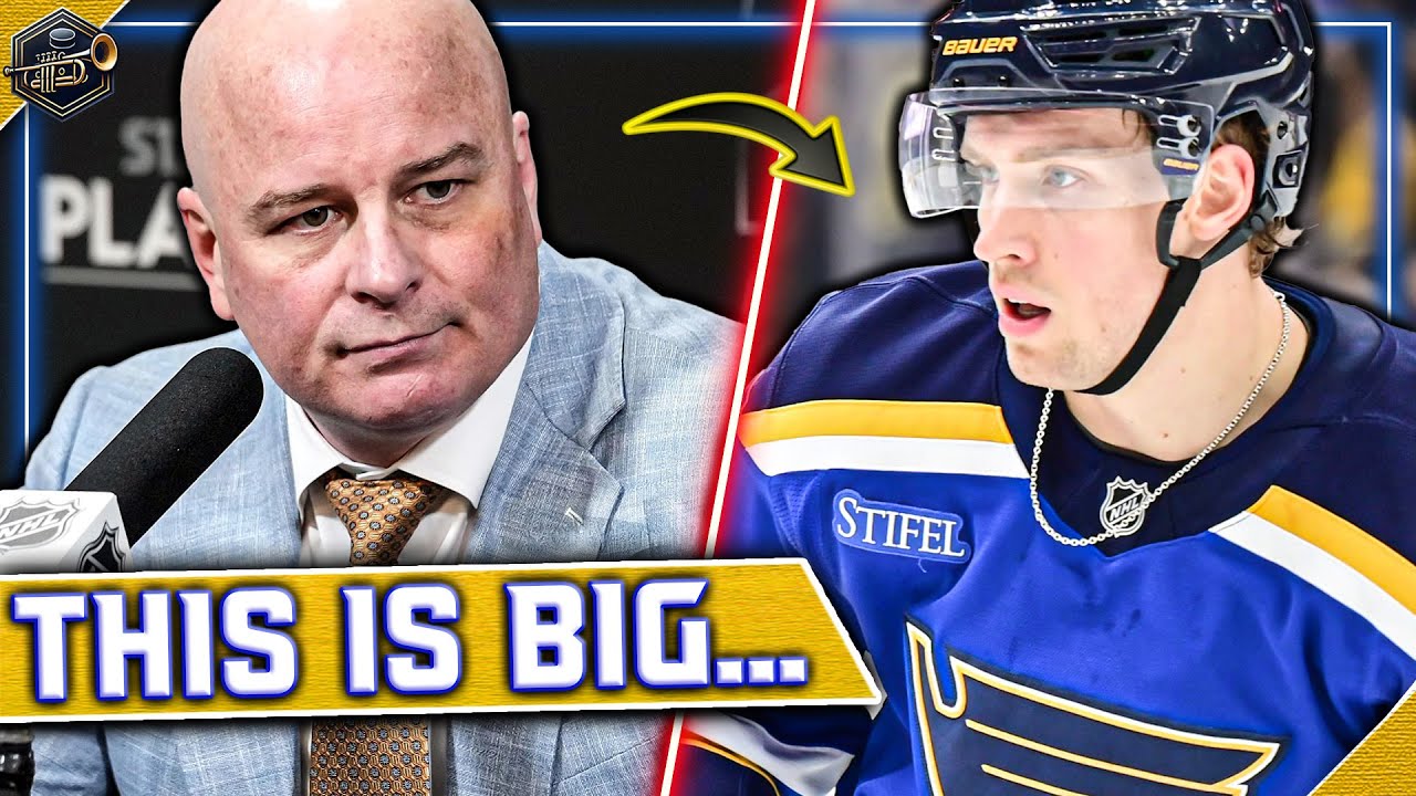 I am ECSTATIC hearing this… This is PERFECT | St. Louis Blues News