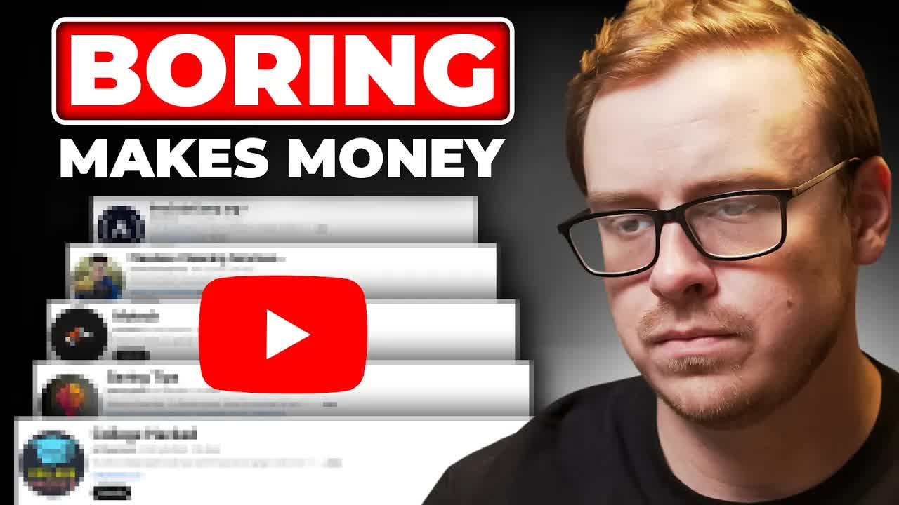 5 BORING YouTube Channels That Are Making EXCITING Money