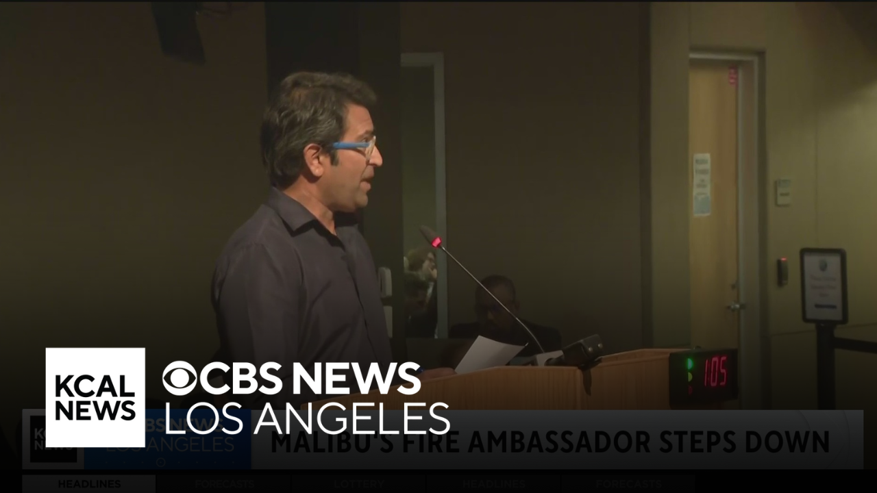 Malibu's fire ambassador steps down
