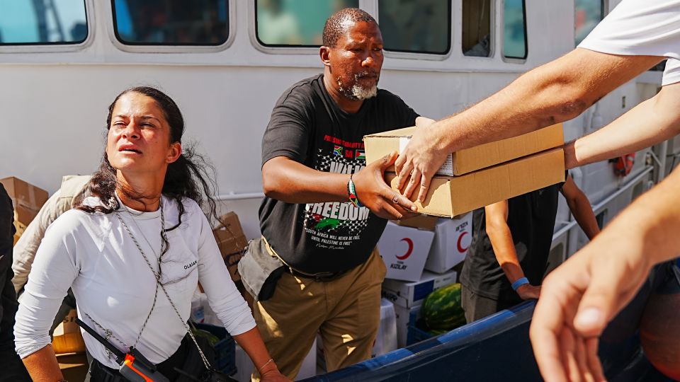 Greta Thunberg and other activists detained as Israeli military ...