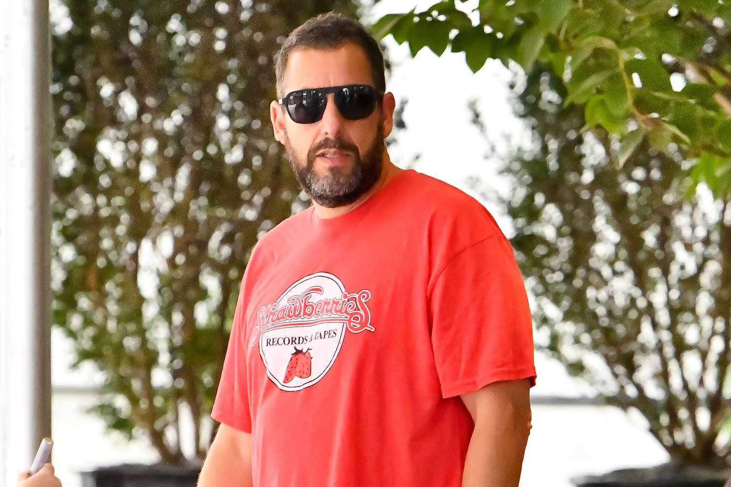 Adam Sandler is ditching his signature look thanks to George Clooney ...