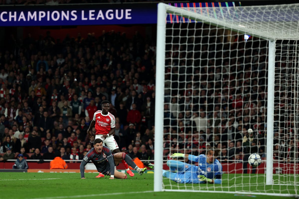 Arsenal vs Olympiacos LIVE: Champions League result, latest updates and ...