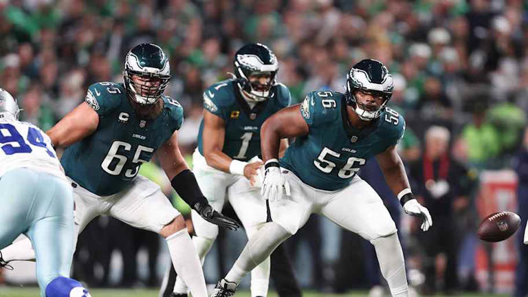 Eagles Announce Lane Johnson, Jalen Carter Injury Updates
