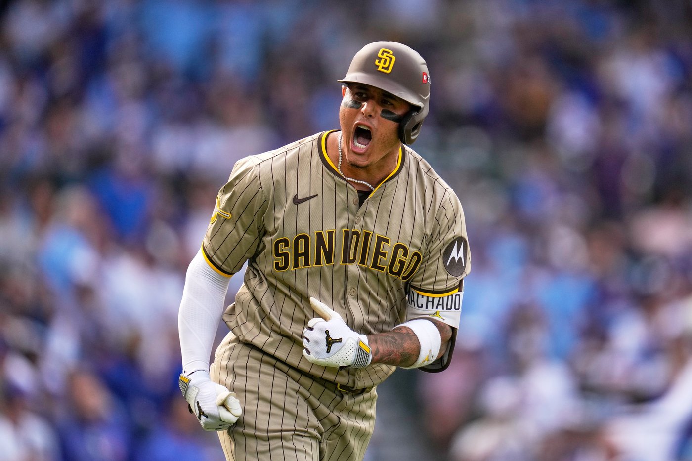 Machado and Miller star as the Padres beat the Cubs 3-0 in Game 2 of ...