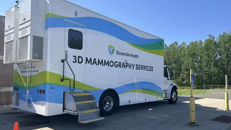 Breast Cancer Awareness Month: Essentia Health’s mobile mammogram ...
