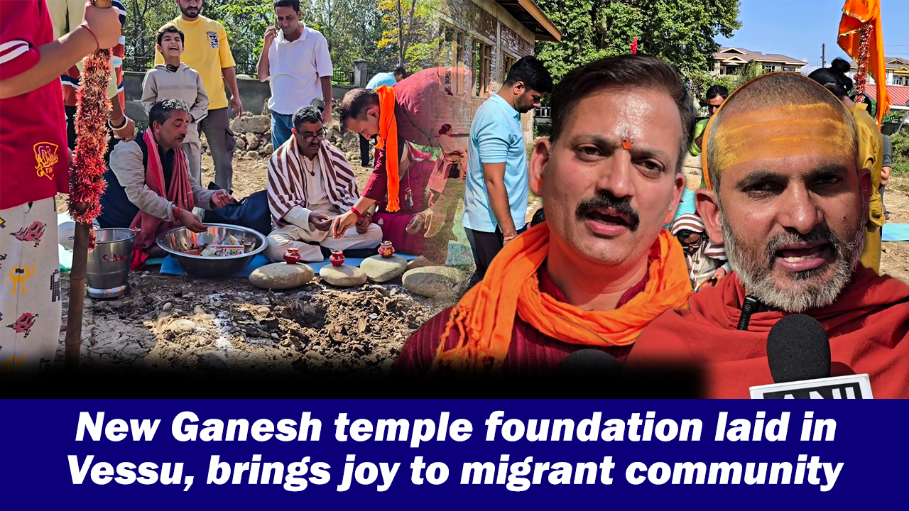 New Ganesh temple foundation laid in Vessu, brings joy to migrant community