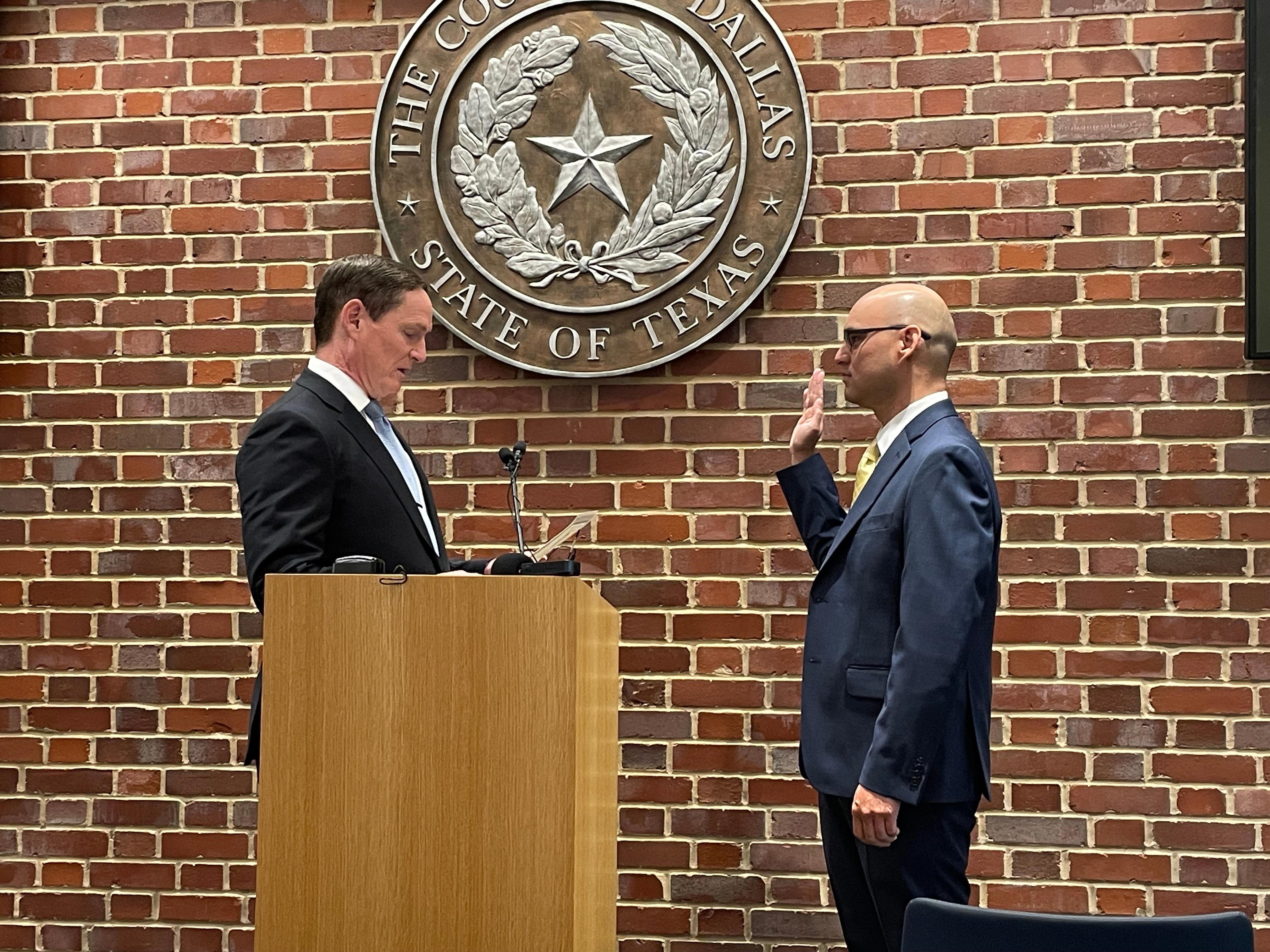 Dallas County swears in new Elections Administrator