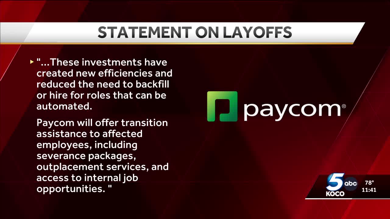 Paycom lays off over 500 employees due to AI-driven technologies and ...