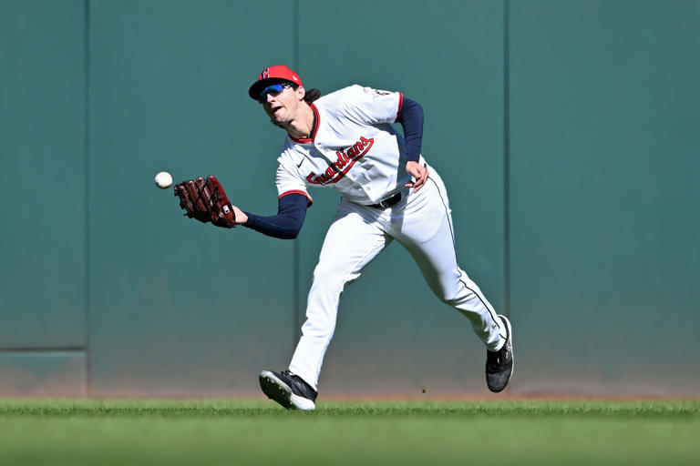 Chase DeLauter's MLB debut in Game 2 emblematic of his journey to ...