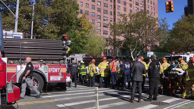 Part of Bronx building partially collapses after explosion