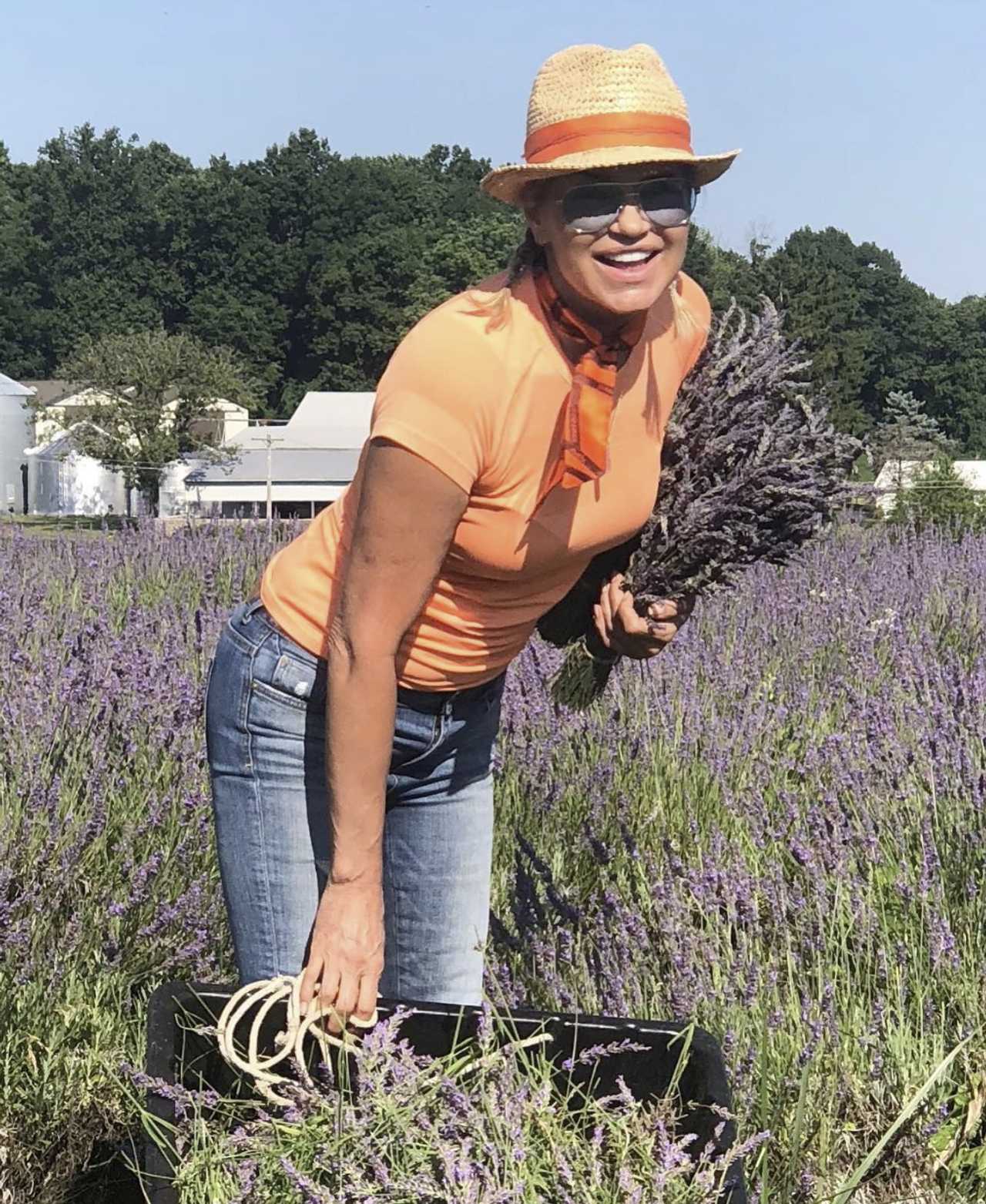 Reality TV Star Yolanda Hadid Lists Pennsylvania Lavender Farm, Estate ...