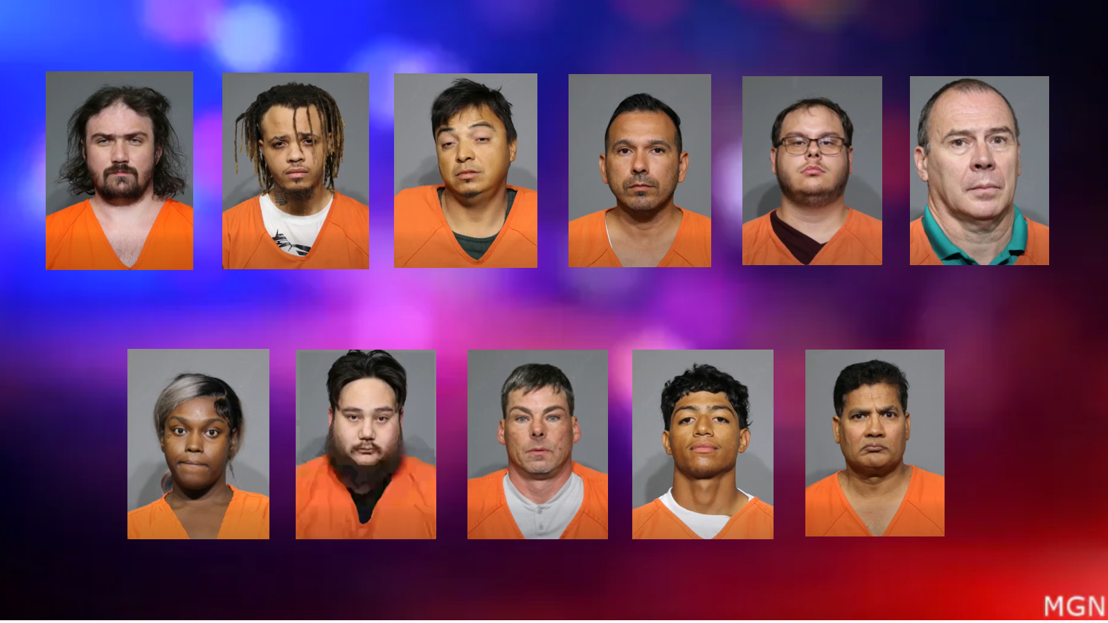 Deputies arrest 11 people in South Carolina child exploitation ...