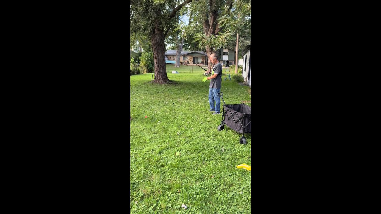 Grandpa's Fishing Pole Baseball