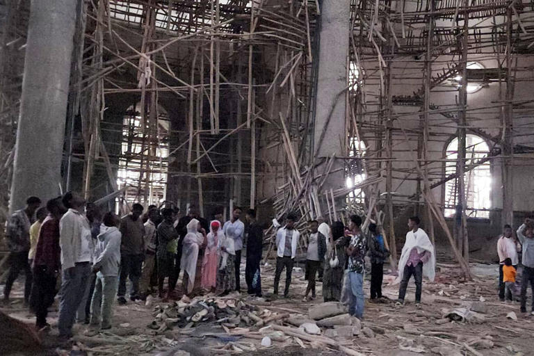 Collapse at church under construction in Ethiopia kills at least 25 ...