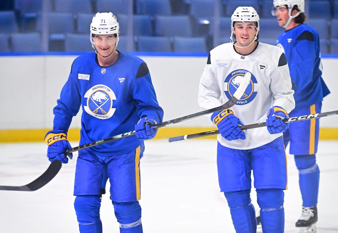 Sabres McLeod looking to improve on his 20-goal season