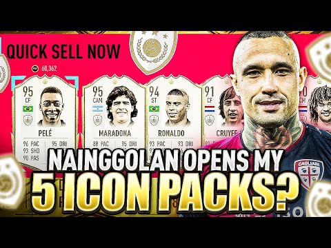 Radja Nainggolan discarded 5 of my icons?