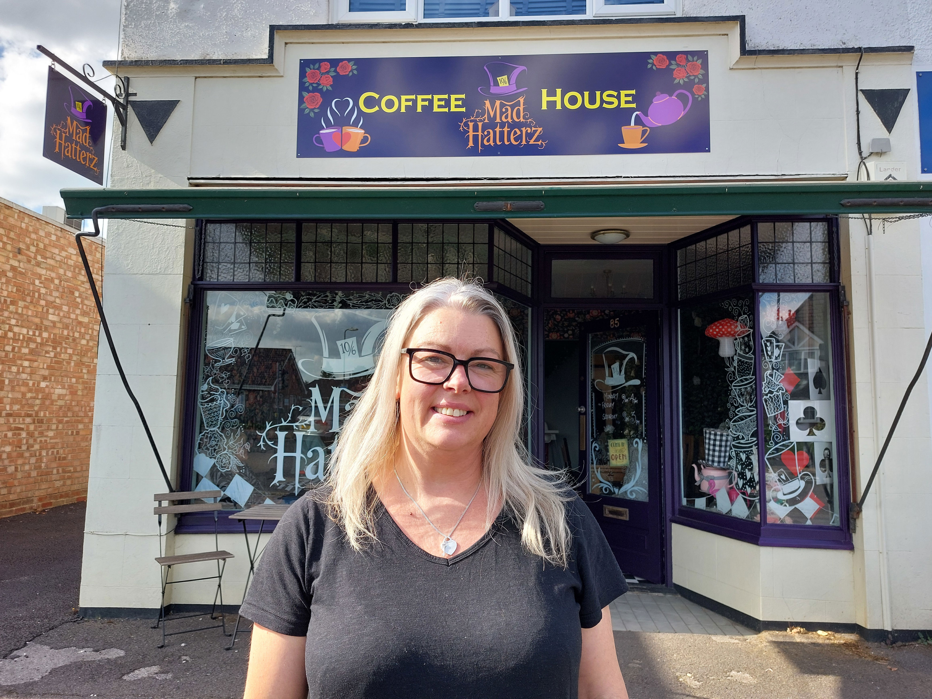 "It's a dream come true" - Eccentrically decorated Mad Hatterz Coffee ...