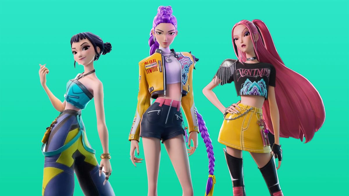 Las guerreras k-pop llegan a Fortnite esta semana, con las skins de ...