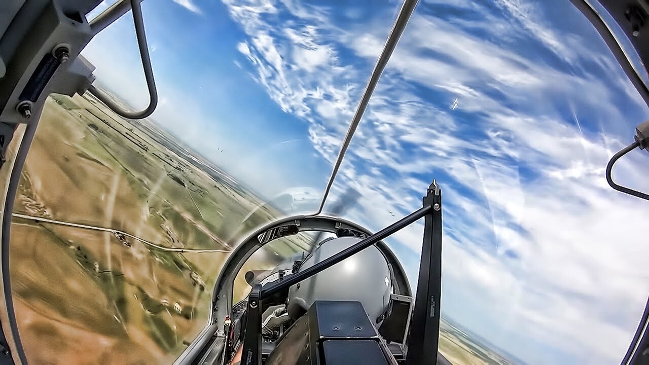 T-6A Texan II Inflight Cockpit Vid • 80th Flying Training Wing