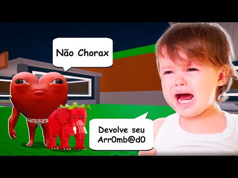 NÃO CHORAXX NO ROUBE UM BRAINROT FAZENDO AS CRINÇAS CHORAX😂
